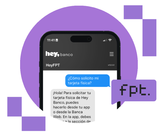 Abre tu cuenta bancaria en línea desde tu App Hey Banco